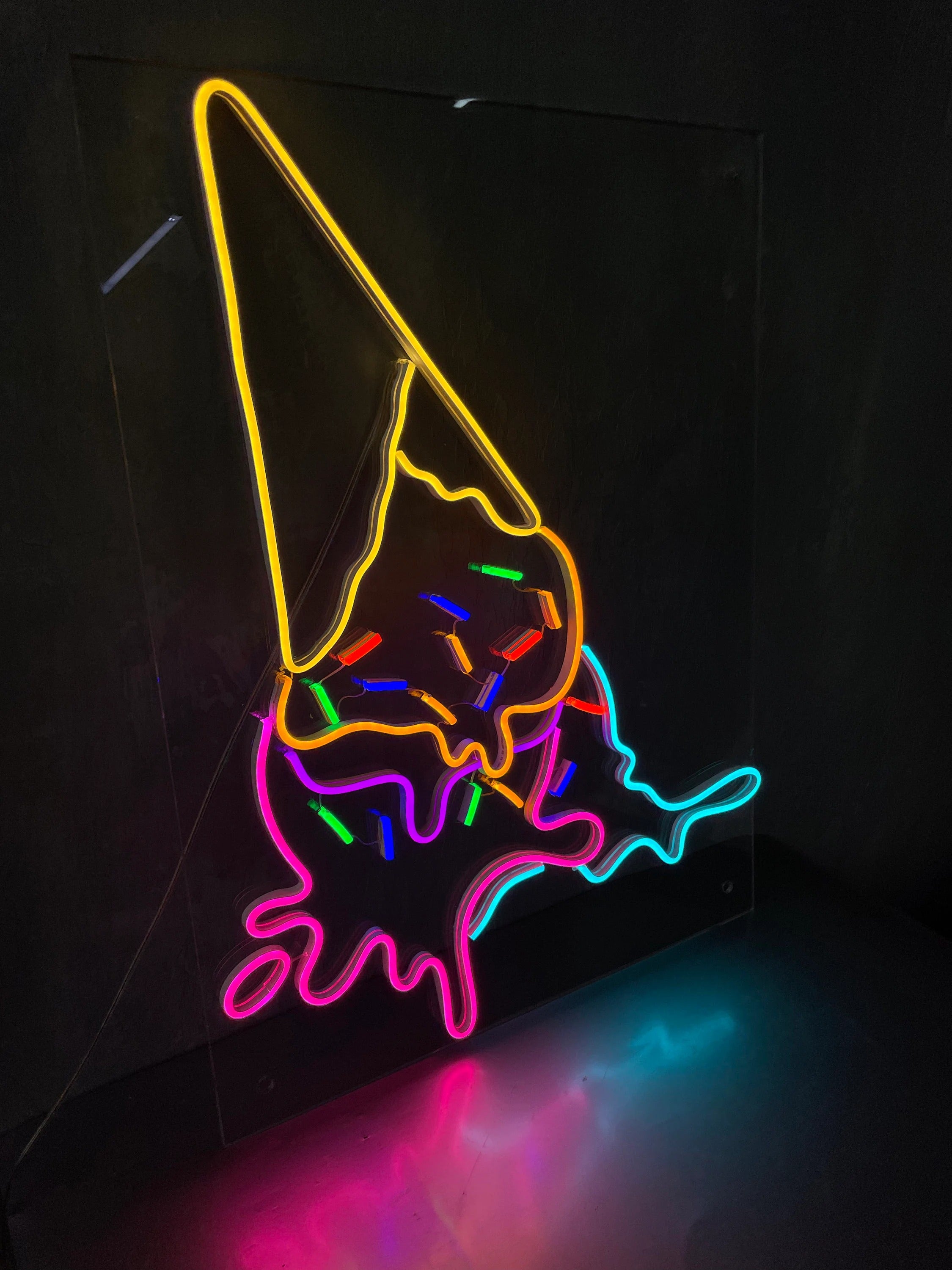 Melted Ice Cream LED Neon Sign– FunCraft