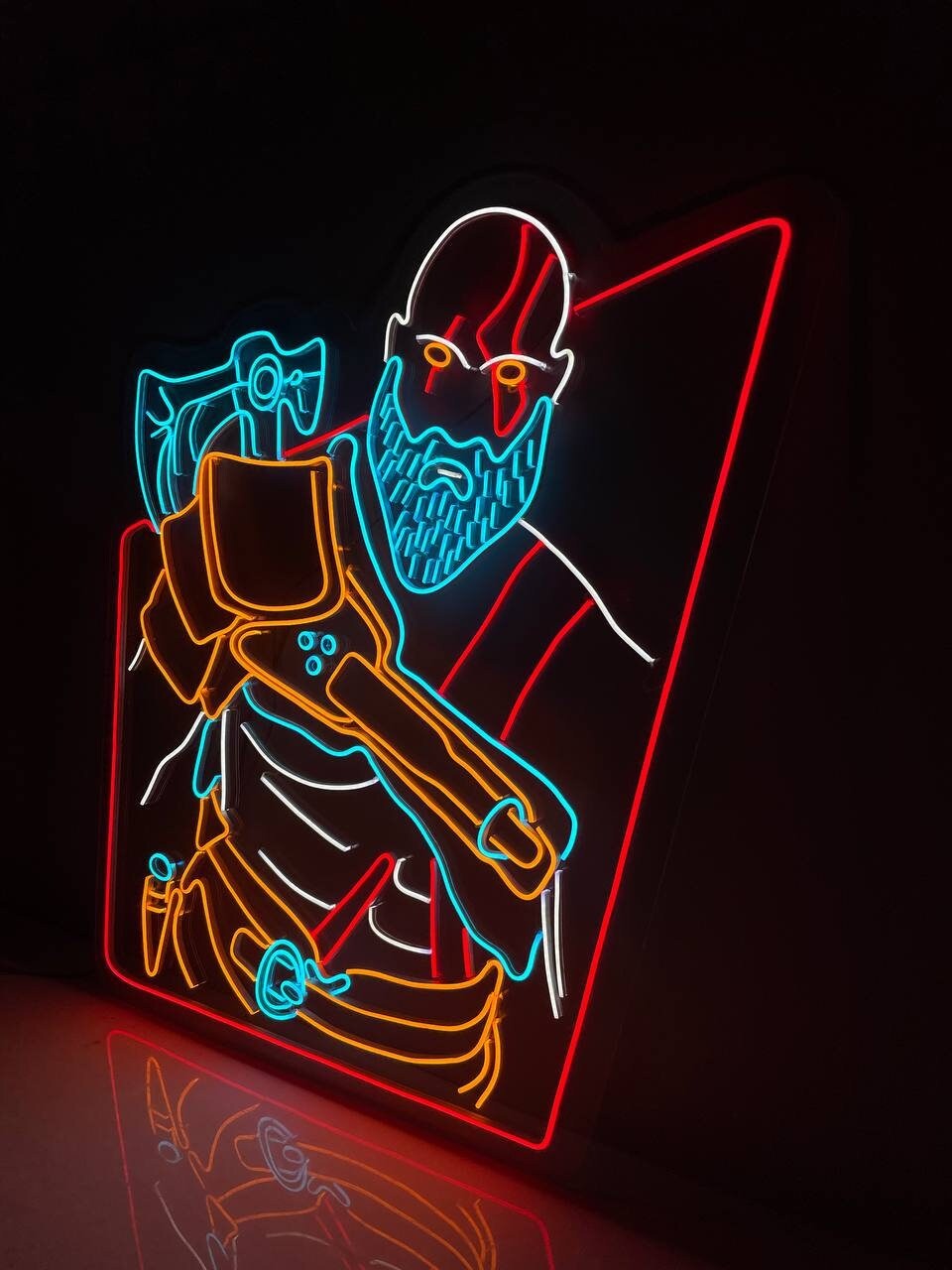 Viking Character LED Neon Sign– FunCraft