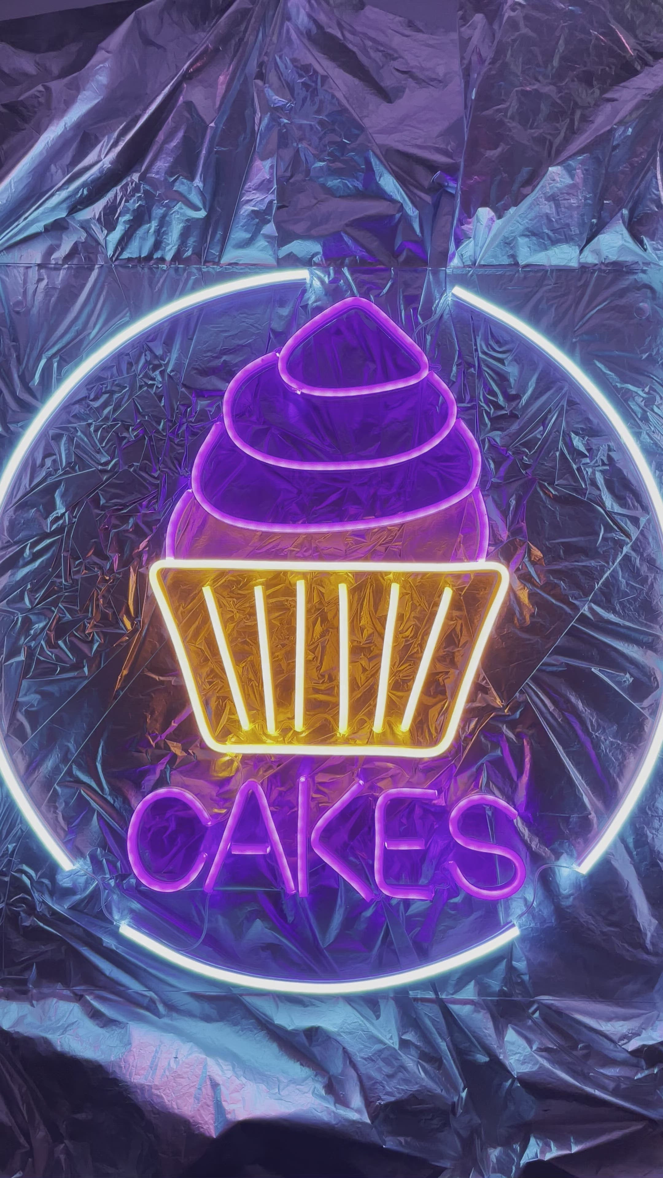Cake Led Neon Sign– FunCraft